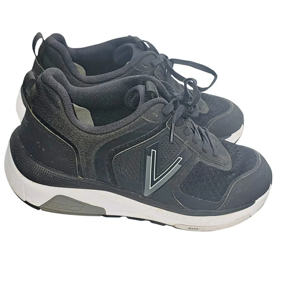 Vionic | Shoes | Vionic Strider Walking Shoes Womens 8 Black Mesh ...